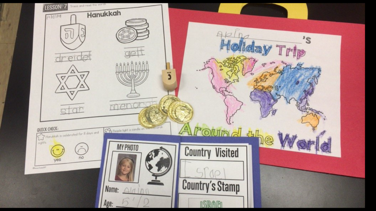 Holidays Around the World in Kindergarten
