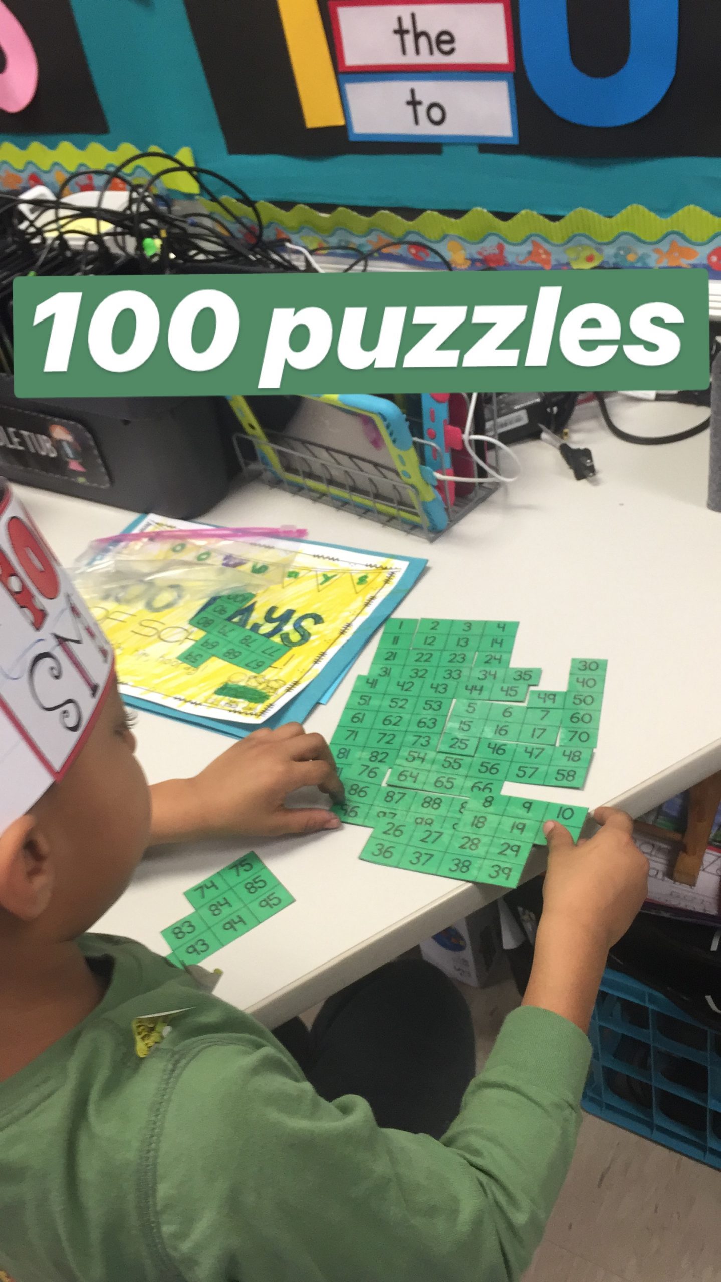 100th Day Centers & a Freebie