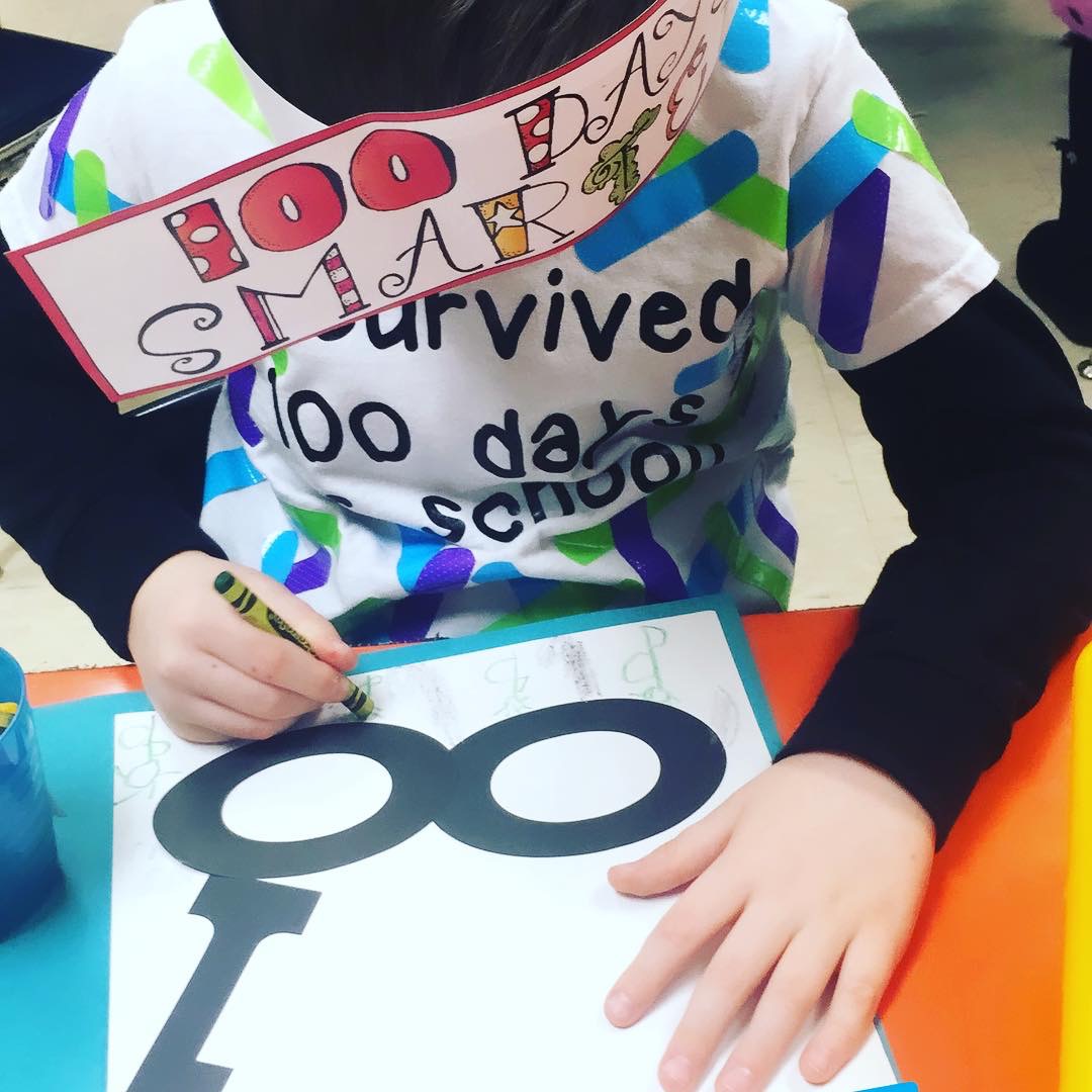 100th Day Centers & a Freebie