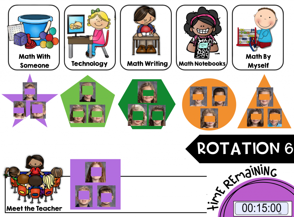 Guided Math Centers in Kindergarten
