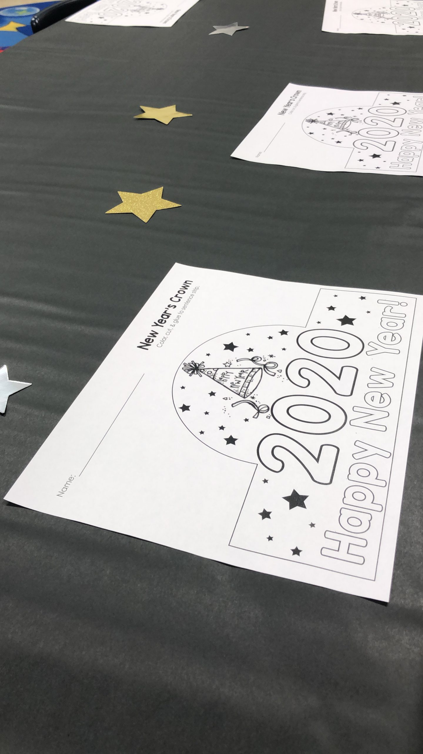 Ideas for New Years and a Freebie