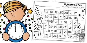 Ideas for New Years and a Freebie