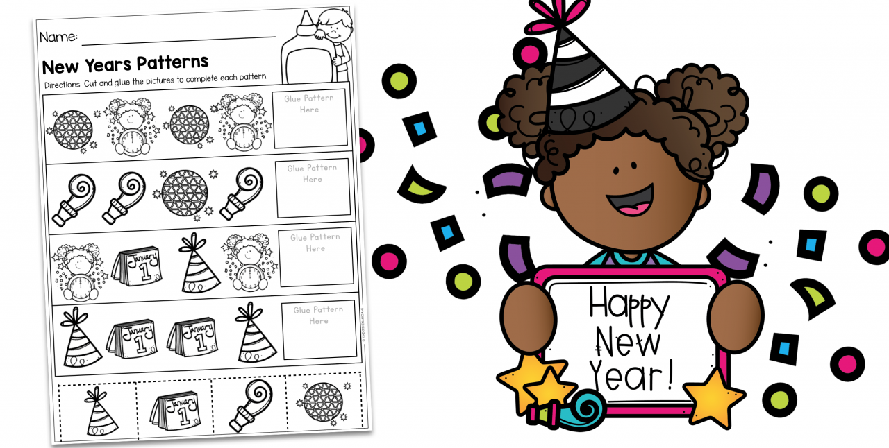 Ideas for New Years and a Freebie