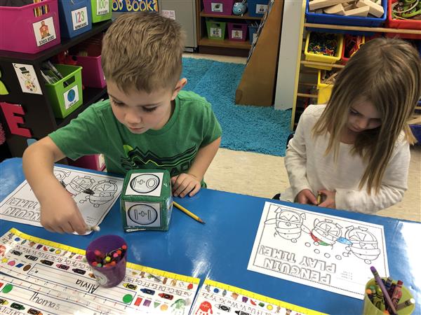 Guided Math Centers in Kindergarten