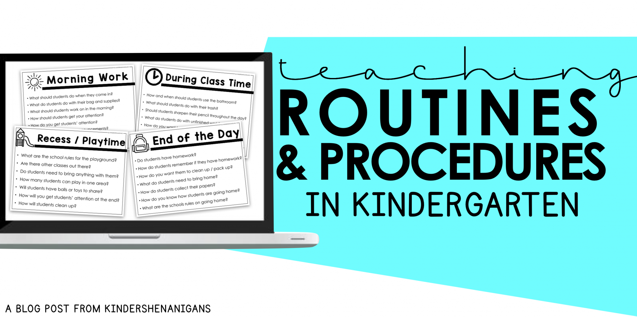 Teaching Routines & Procedures in Kindergarten