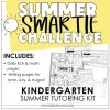Kindergarten Summer Packet | Summer Tutoring